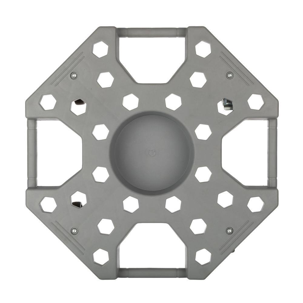 Stalwart 300 lbs. Capacity Wheel Dolly Tire Rack with Swiveling Casters ...