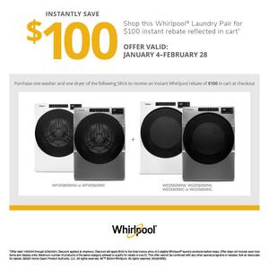 Whirlpool - White - Front Load Washers - Washing Machines - The Home Depot