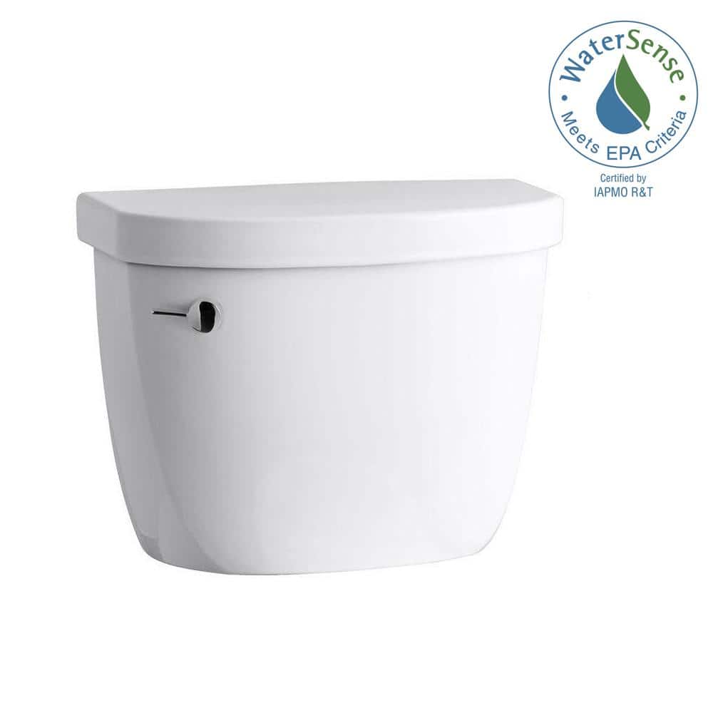 KOHLER Cimarron 1.28 GPF Single Flush Toilet Tank Only with AquaPiston ...