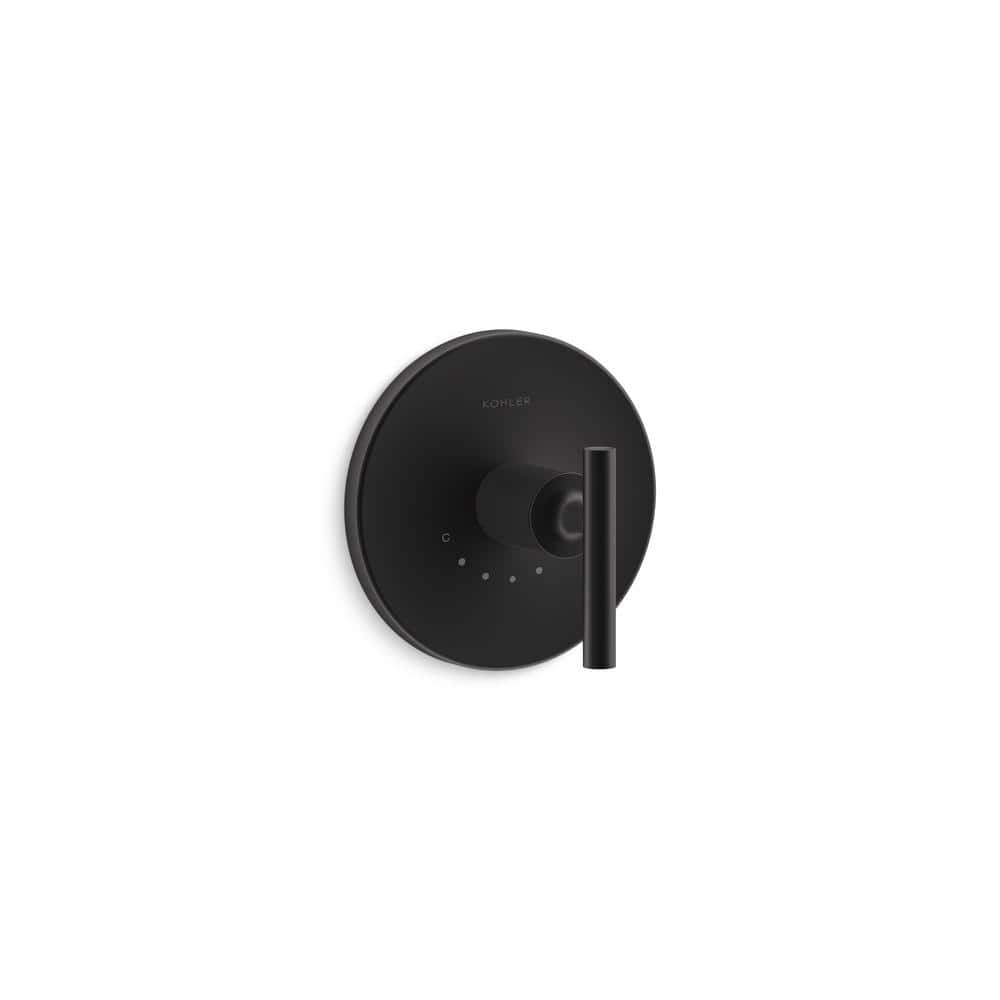KOHLER Purist 1-Handle Valve Handle in Matte Black (Valve Not Included ...