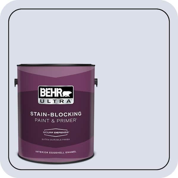 BEHR ULTRA 1 gal. #620C-1 Winter Ice Extra Durable Eggshell Enamel ...