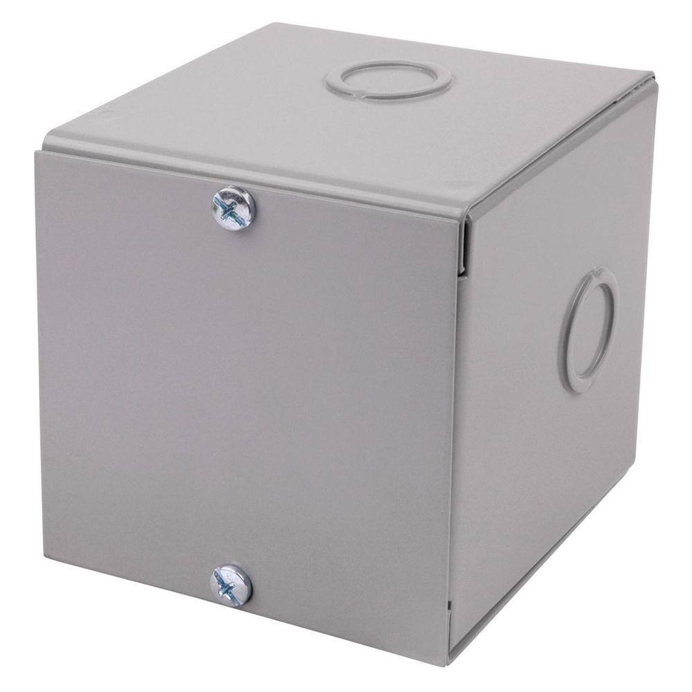 Steel City Indoor Enclosure Box - Gray AB-10104SBGK002 - The Home Depot
