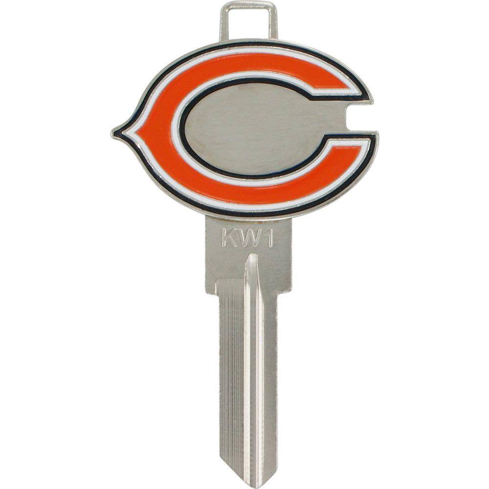 Hillman #66 NFL 3D Chicago Bears Key Blank 88468 - The Home Depot