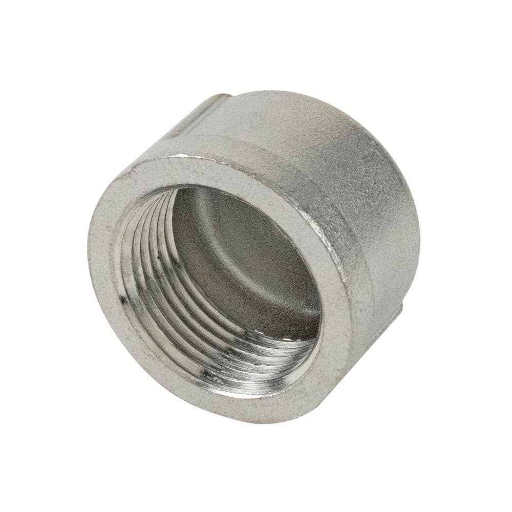 ProLine 1/2 in. Stainless Steel Pipe Cap 860489 - The Home Depot