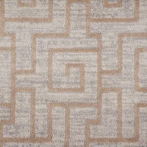 Natural Harmony 6 in. x 6 in. Pattern Carpet Sample - Labyrinth - Color ...