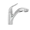 MOEN Brecklyn Single-Handle Pull-Out Sprayer Kitchen Faucet with Power ...