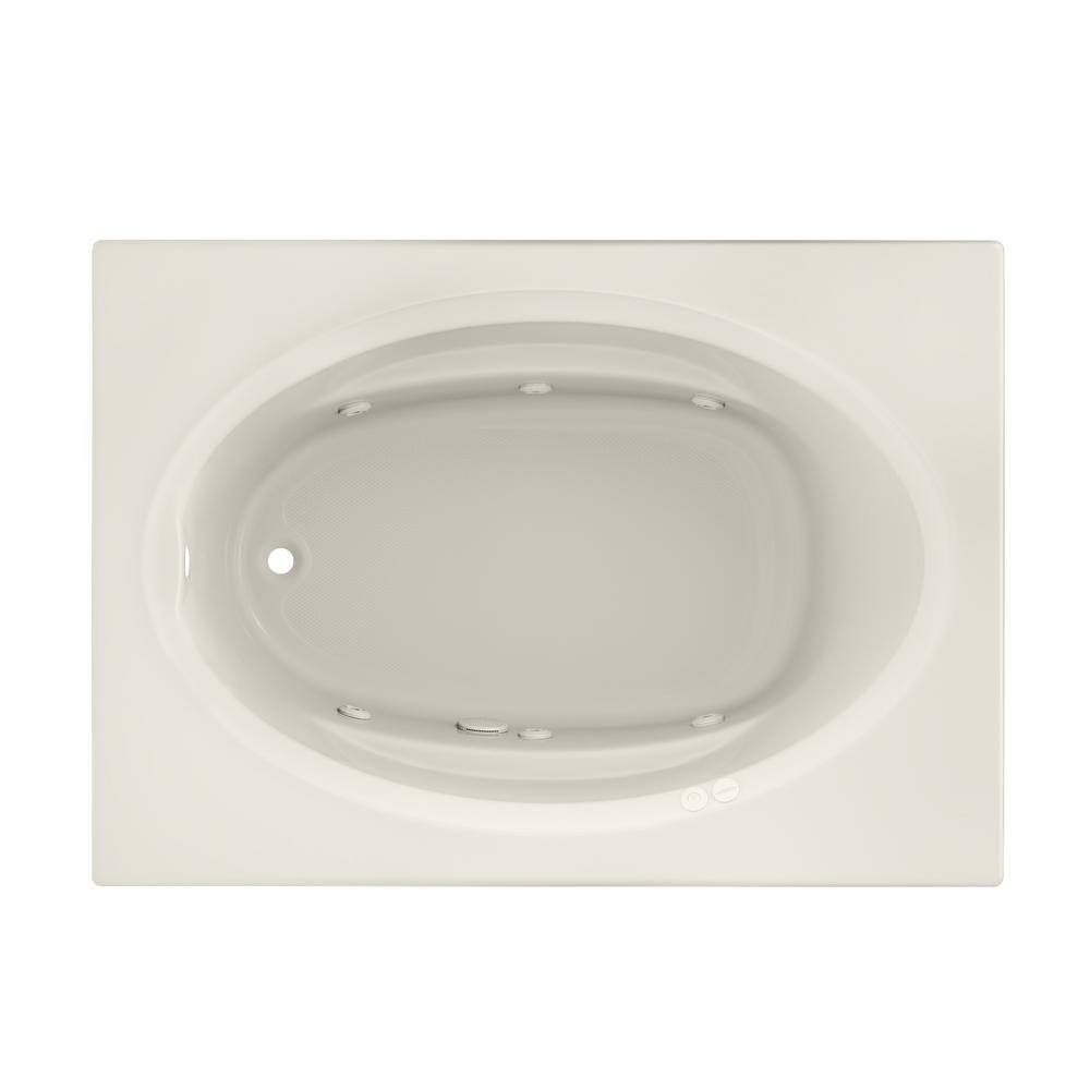 JACUZZI Signature 60 in. x 42 in. Rectangular Whirlpool Bathtub with ...
