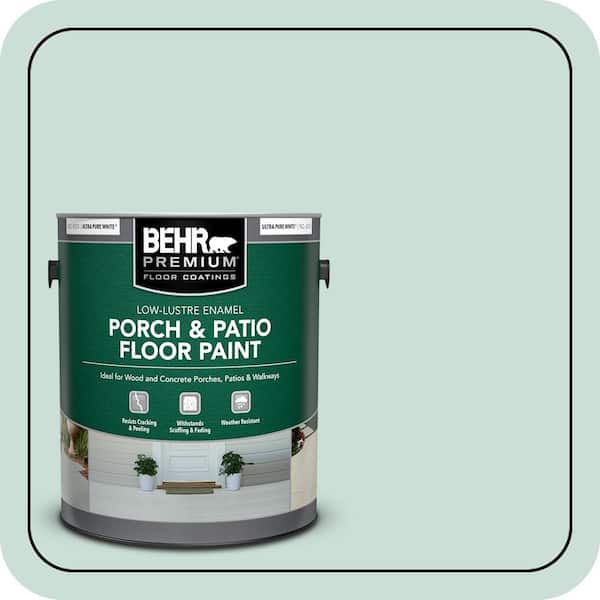 BEHR PREMIUM 1 gal. #M430-2 Ice Rink Low-Lustre Enamel Interior ...