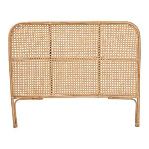 Storied Home Woven Roots Brown Rattan Queen Headboard DF0784 - The Home ...