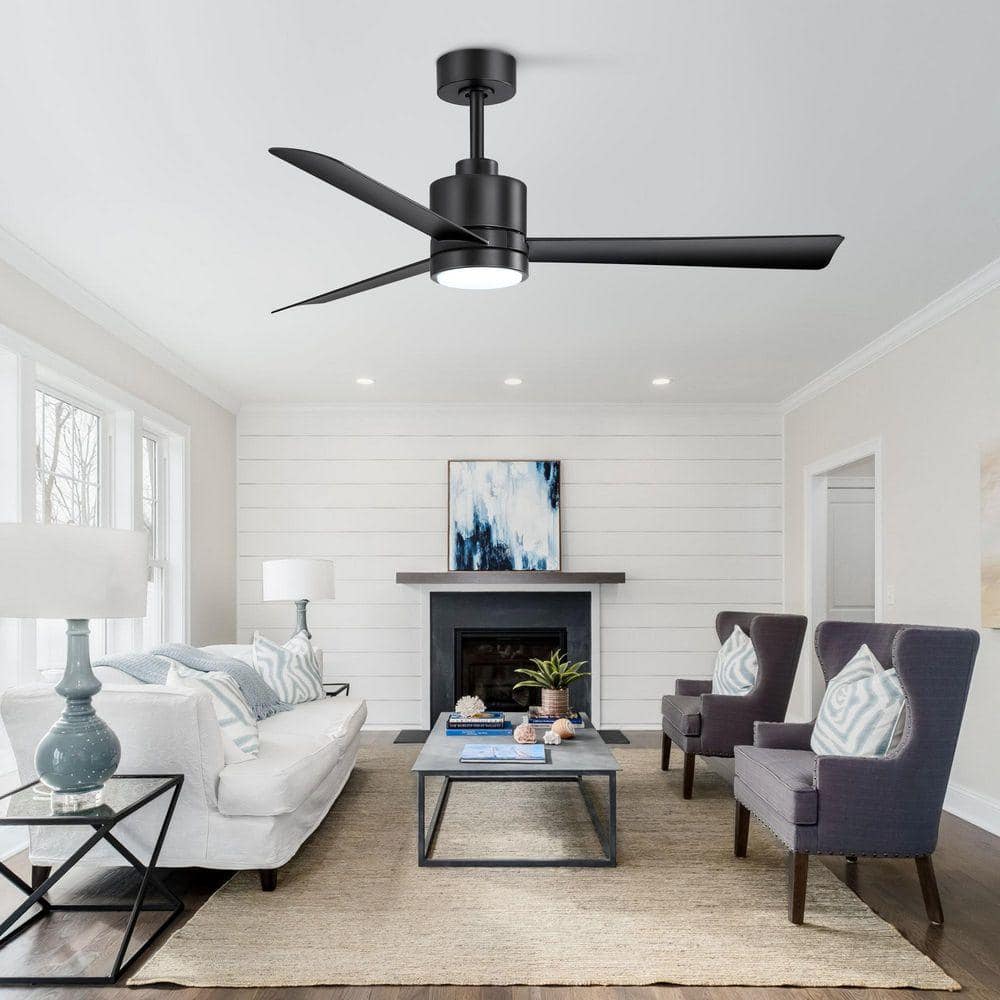 Airsurfer Primo 52 in. Traditional Ceiling Fan with 3 ABS Blades, 3 ...