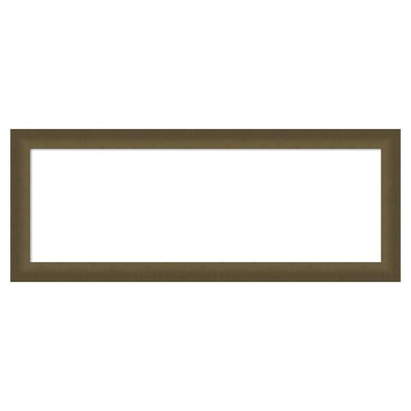 Amanti Art Blaine Light Bronze Narrow 40 in. x 16 in. Polystyrene ...