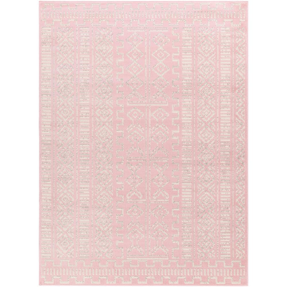 Livabliss Falli Pink 7 ft. 10 in. x 10 ft. 2 in. Area Rug S00161025623 ...