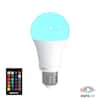Tzumi 40-Watt Equivalent A19 Standard Size Dimmable with Remote Aura ...