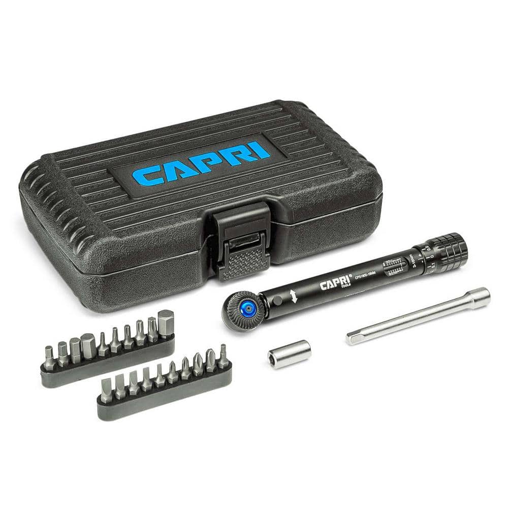 Capri Tools 1/4 in. Drive 3 to 16 Nm Mini Torque Wrench Set CP31800 ...