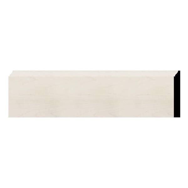 Ekena Millwork WM618 0.56 in. D x 5.25 in. W x 96 in. L Wood Maple ...