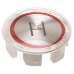 DANCO Hot/Cold/Diverter Index Buttons for Delta/Delex Faucet Handles ...