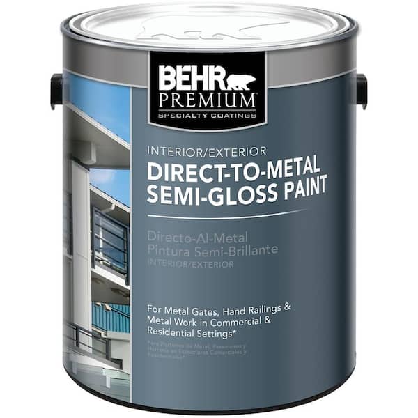 BEHR PREMIUM 1 Gal. Deep Base Semi-Gloss Direct to Metal Interior ... BEHR PREMIUM 1 Gal. Deep Base Semi-Gloss Direct to Metal Interior ...