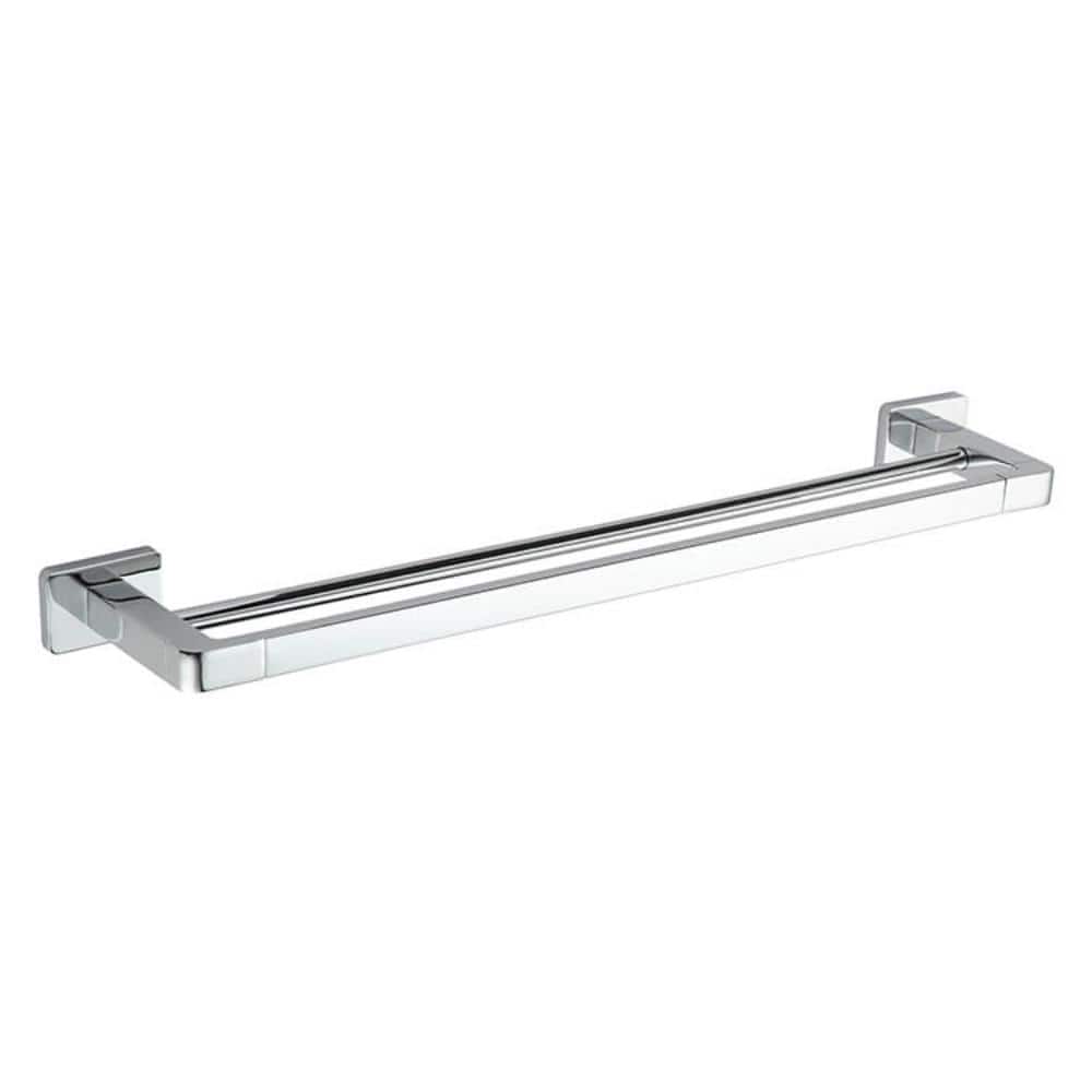 Nameeks General Hotel 21.3 in.Wall Mounted Double Rail Towel Bar in ...