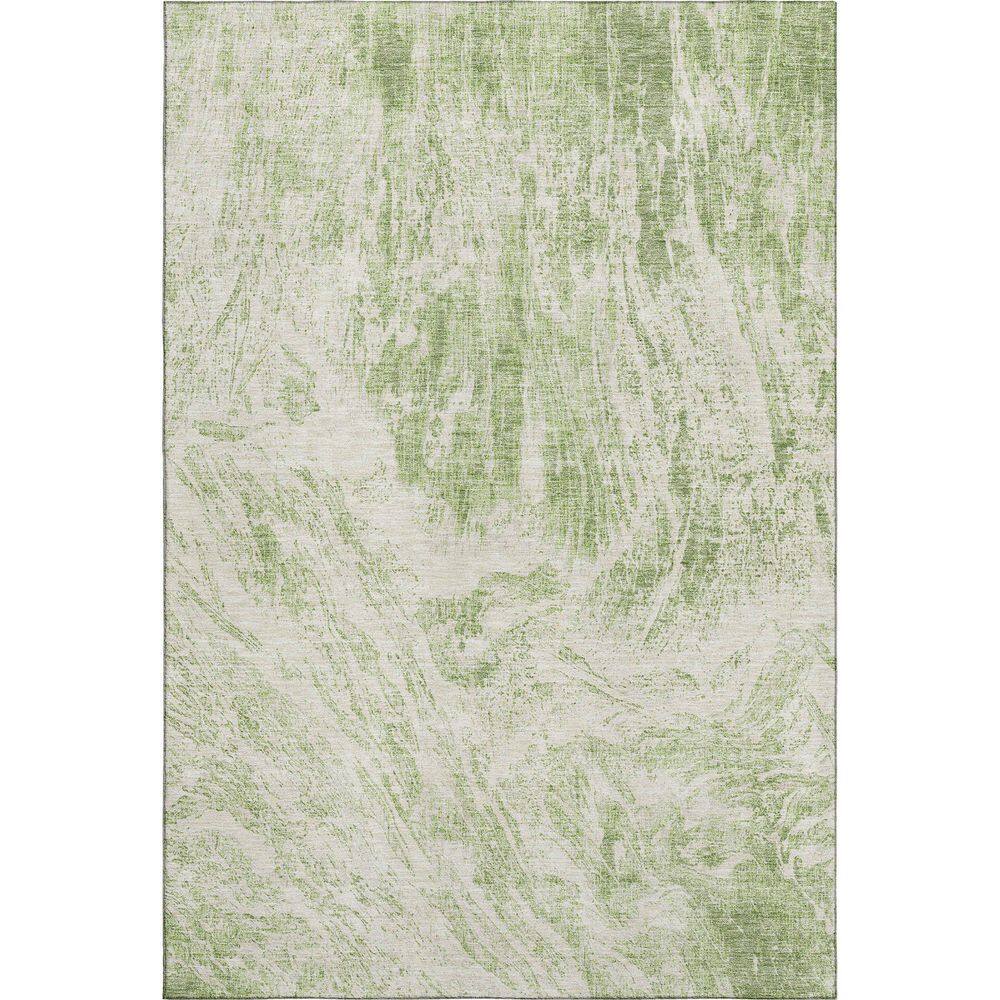 Addison Rugs Mayfield Premium Machine Washable Abstract AMF971 Aloe 8 ...