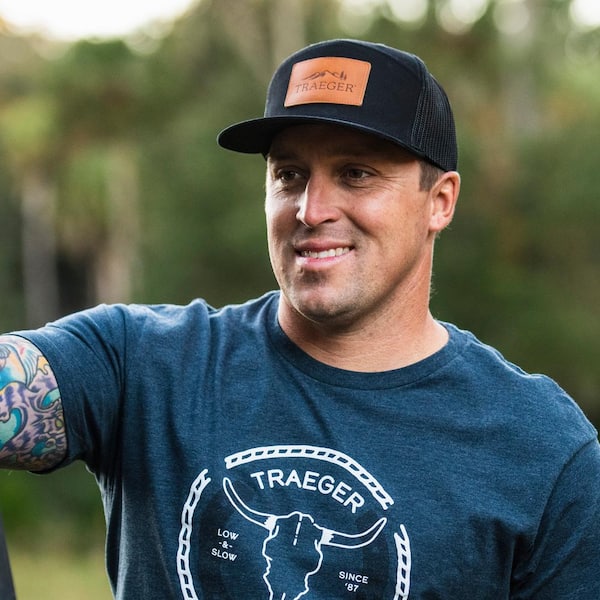 Guy Wearing Flat Billed Hat