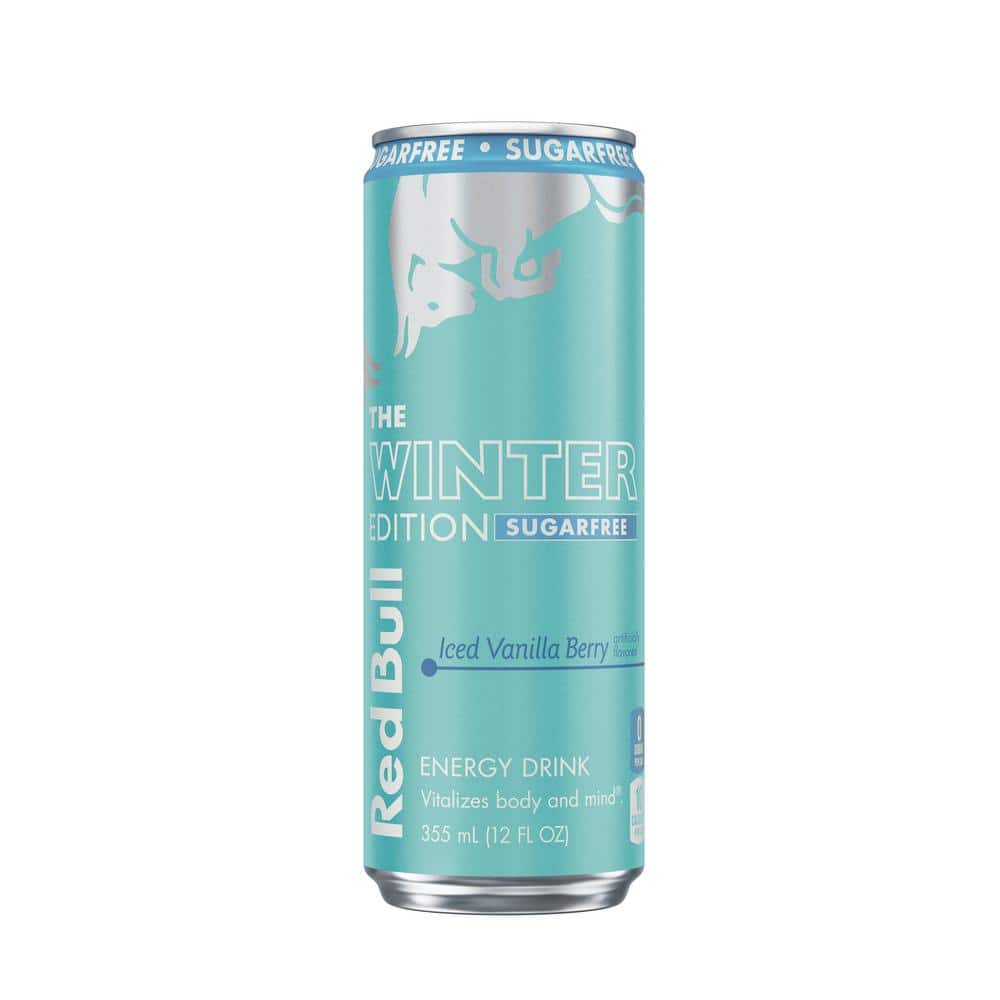 Red Bull RedBull Winter Edition Sugarfree Iced Vanilla Berry 12oz ...