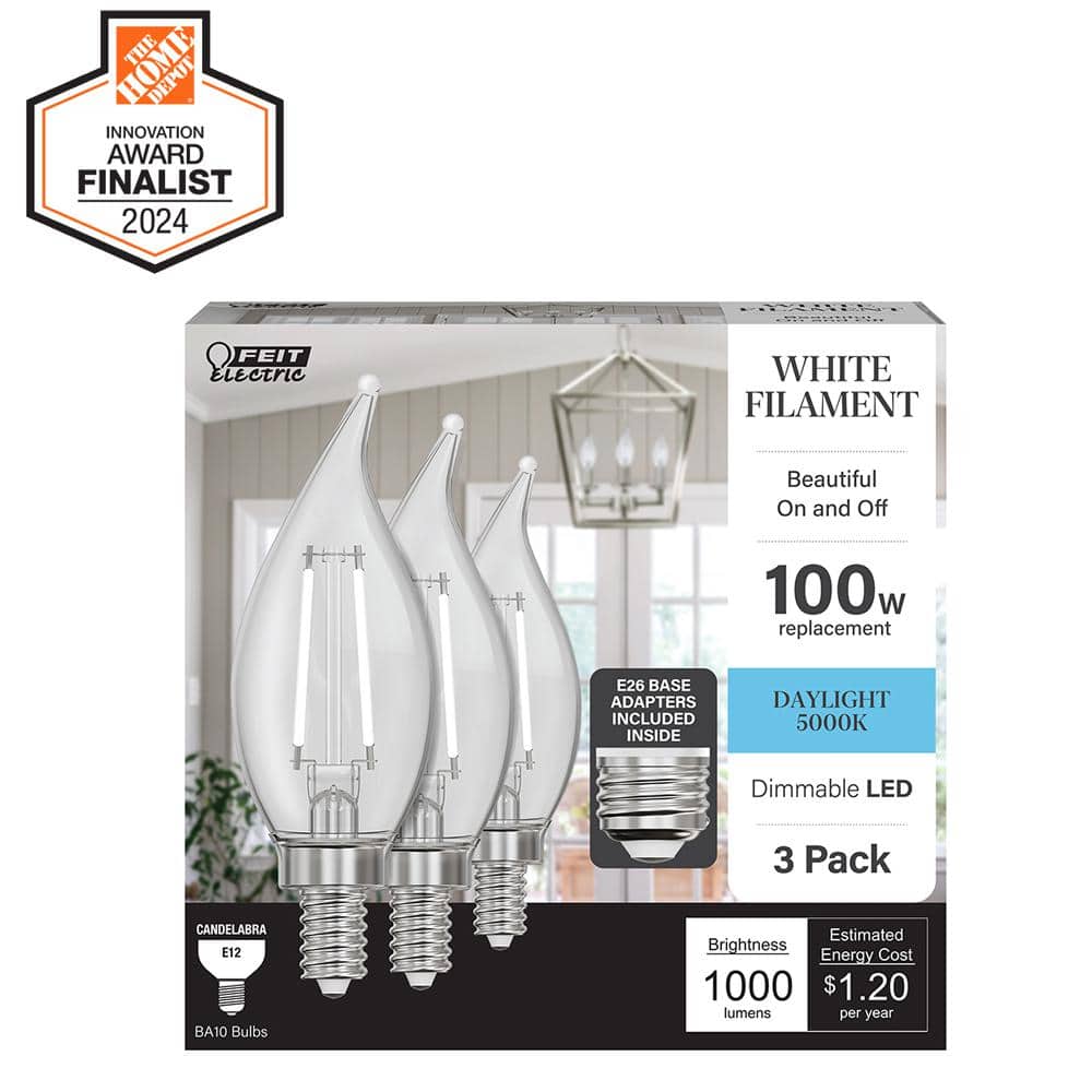 Have a question about Feit Electric 100-Watt Equivalent BA10 E12 ... Have a question about Feit Electric 100-Watt Equivalent BA10 E12 ...