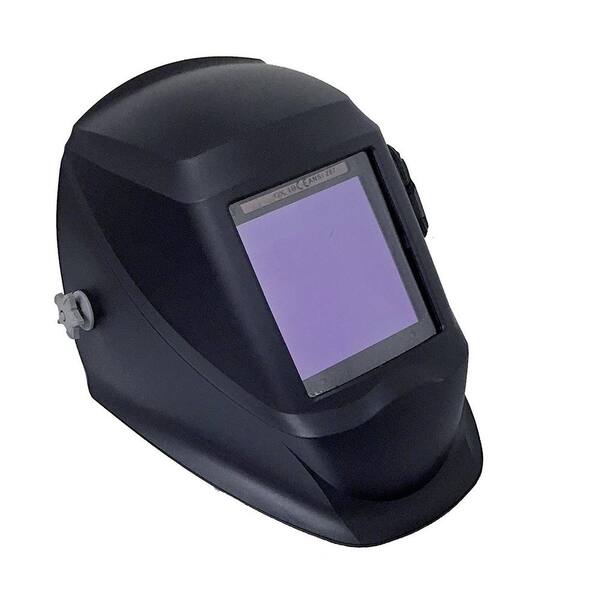 Instapark Black Auto Darkening Welding Helmet GX990T-BLK - The Home Depot