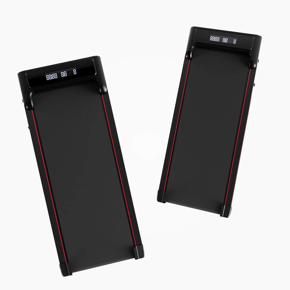 ComHoma Walking Pad Treadmill with Remote Control LED Display Portable ...