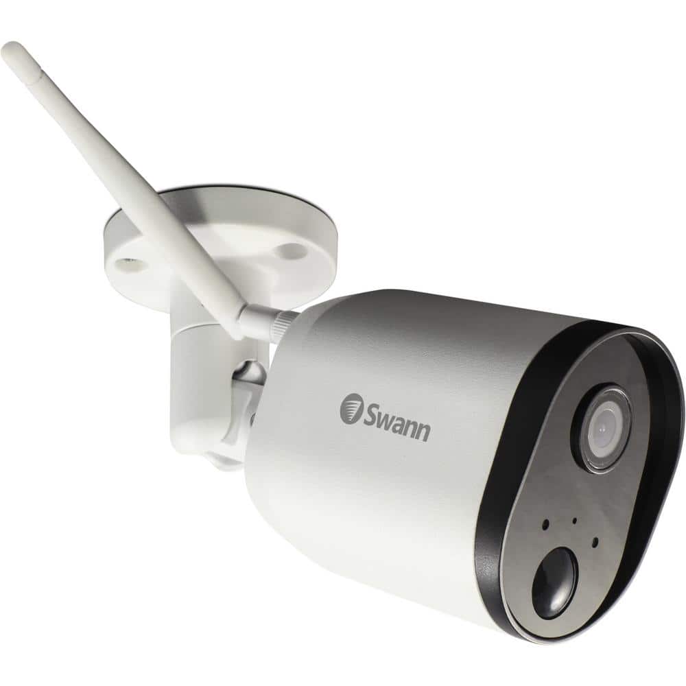 Swann 1080p Outdoor Surveillance Wi-Fi Camera Connects to Your Wireless ...