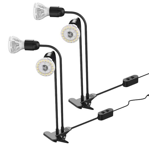 SANSI 150-Watt Equivalent White Full Spectrum Clip-on Gooseneck LED ...
