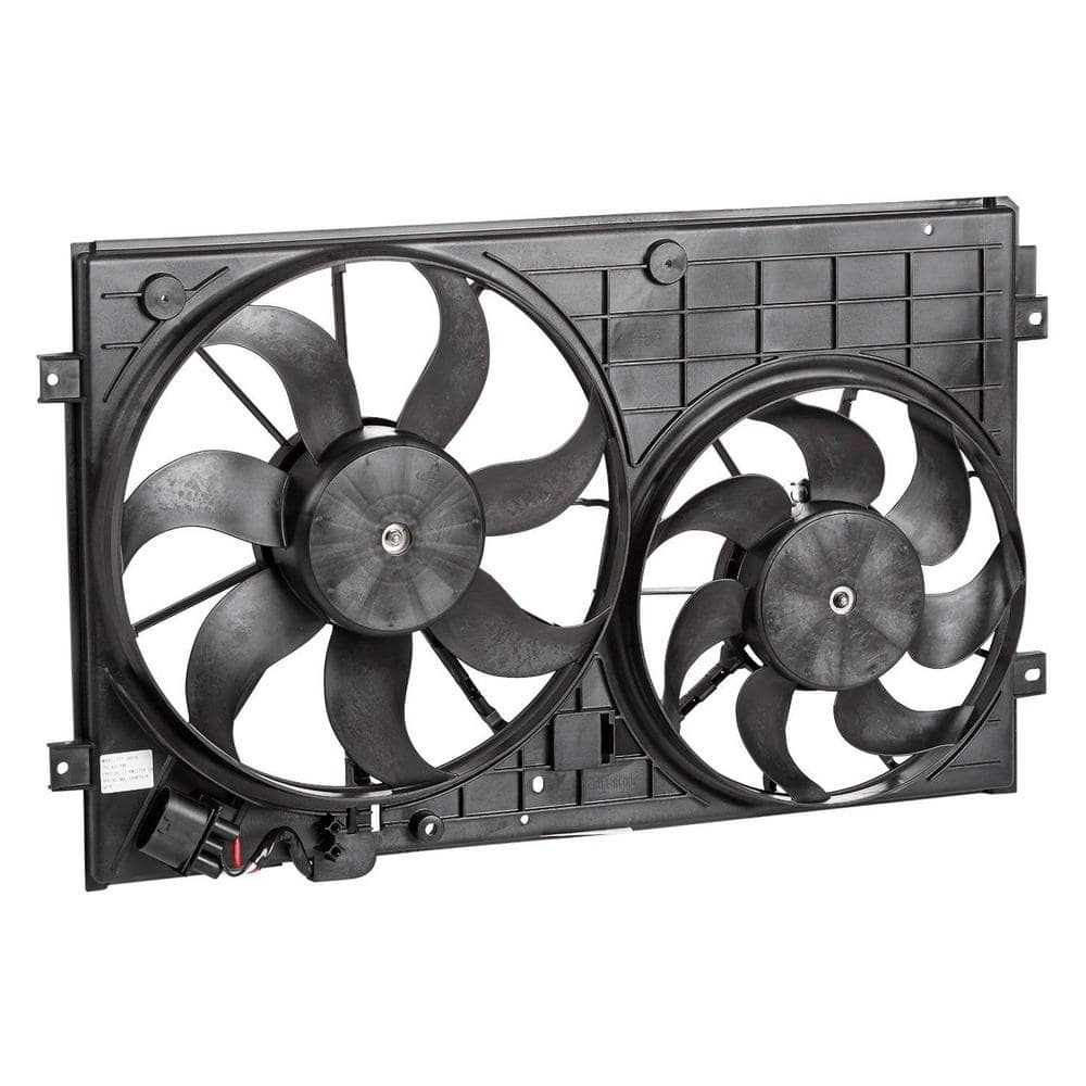 TYC Dual Radiator and Condenser Fan Assembly 621490 - The Home Depot