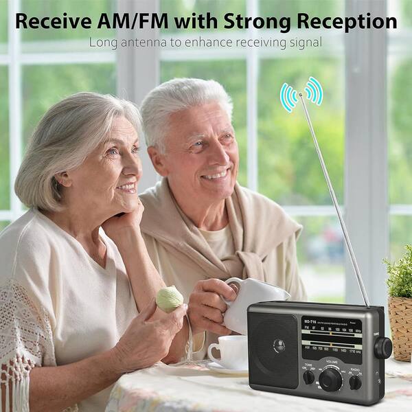 Bluetooth Portable AM FM Shortwave Battery Operated Radio Good ...