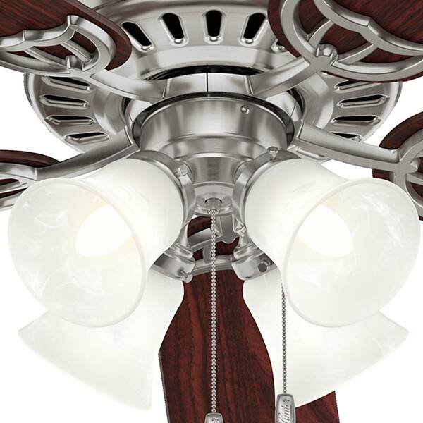 Hunter 52 Studio Series Brushed Nickel Ceiling Fan | Shelly Lighting
