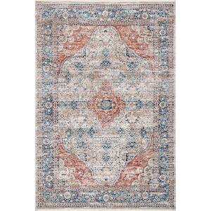 Home Decorators Collection Rosanne Geometric Herringbone Gray 5 ft. x 7 ...