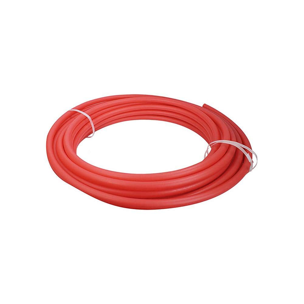 PLUMBFLEX 1/2 in. x 100 ft. Red Polyethylene Tubing PEX-A Non-Barrier ...