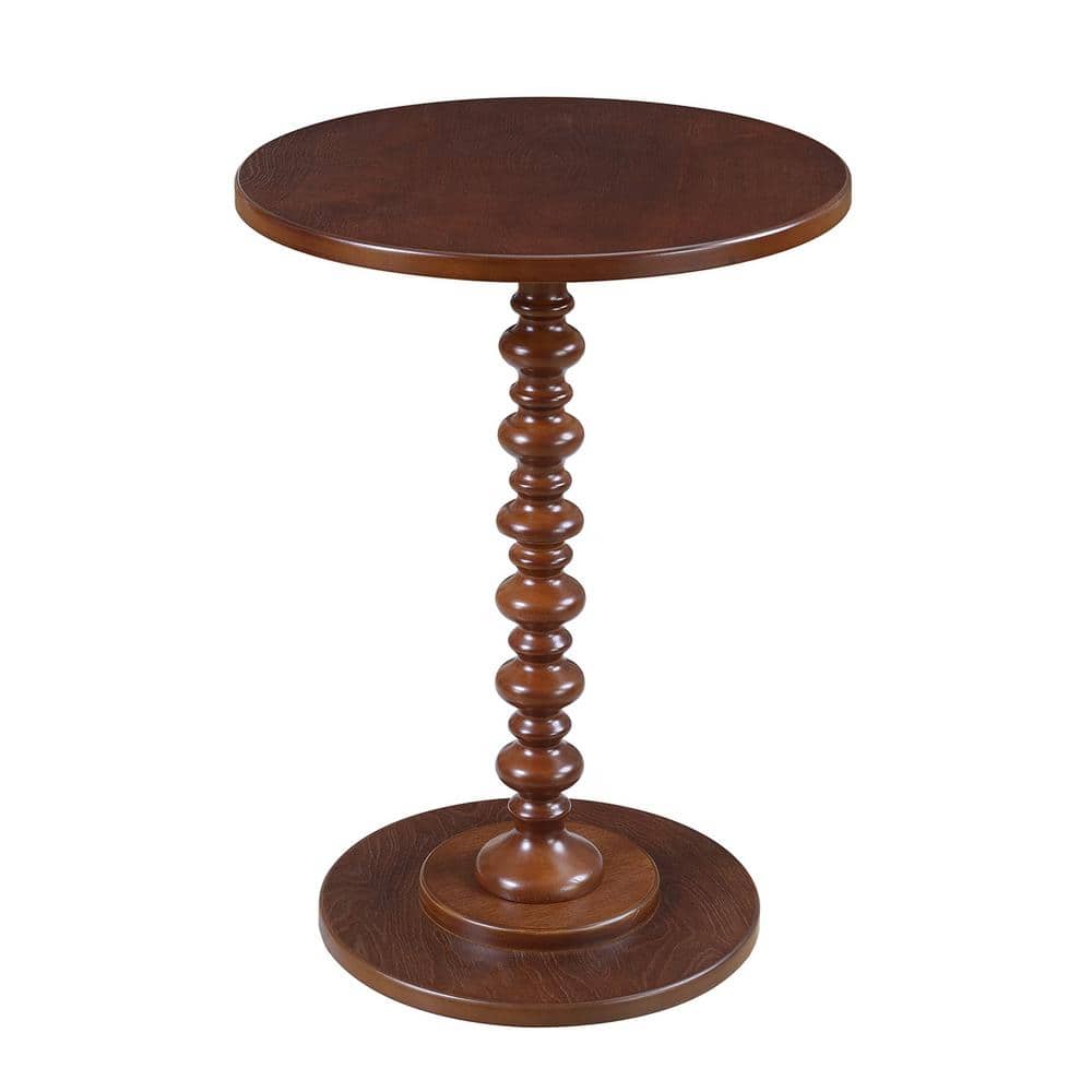 Convenience Concepts Palm Beach Mahogany Spindle End Table 131355MG ...