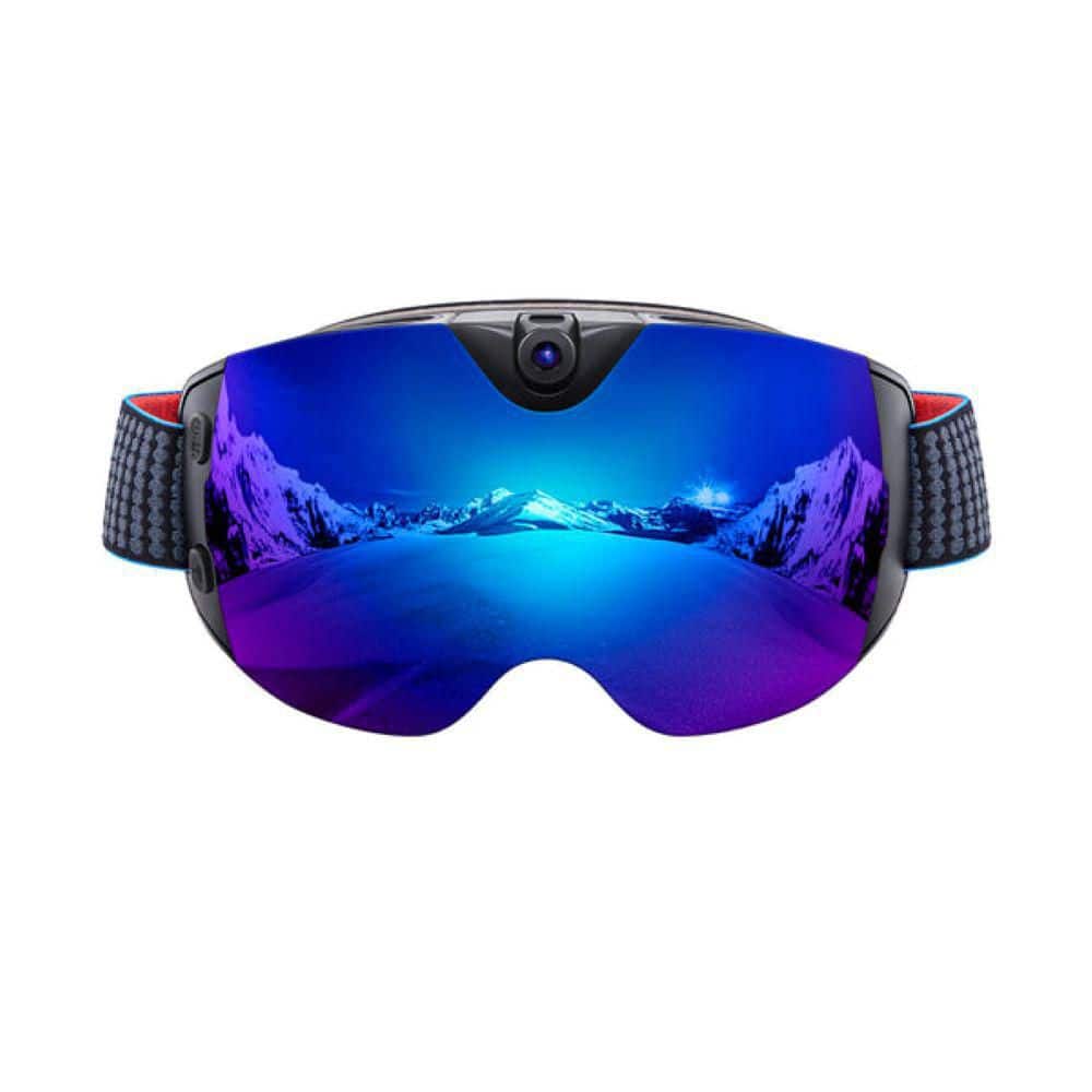 OhO sunshine 4K Smart Ski Goggles with UV Protection and Anti-Fog Lens ...