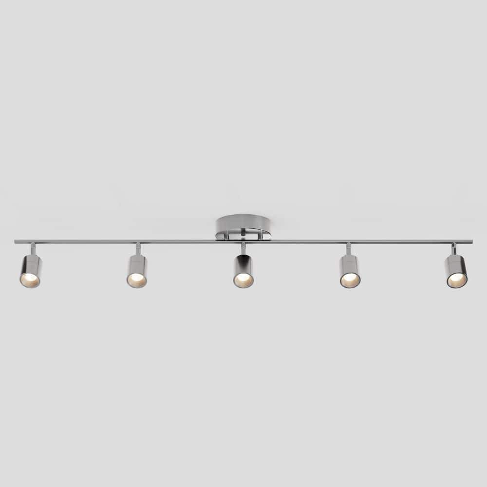 Reviews for Vidalite Shura 5-Light Brushed Nickel Integrated LED Track ...