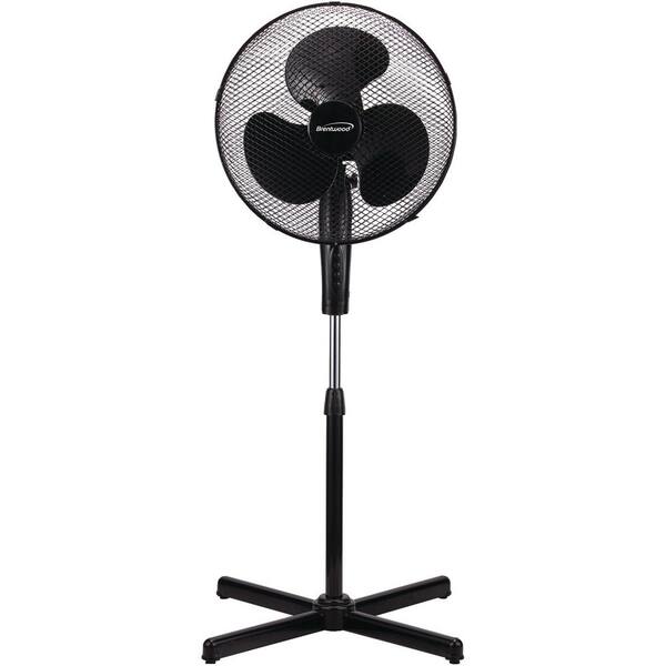 Brentwood 16 in. Oscillating Pedestal Fan 98595706M - The Home Depot