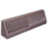 Everbilt 18 in. 3-Way Plastic Baseboard Diffuser Supply in Brown ...