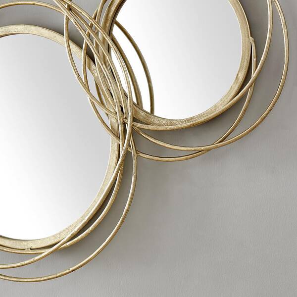 Swirl Oval Mirrors