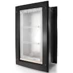 Endura Flap 6 in. x 11 in. Small Single Flap for Walls with Black ...