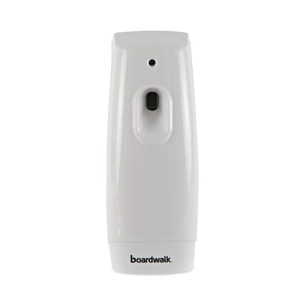 Boardwalk 4 in. x 3 in. x 9.5 in. White Classic Automatic Air Freshener ...