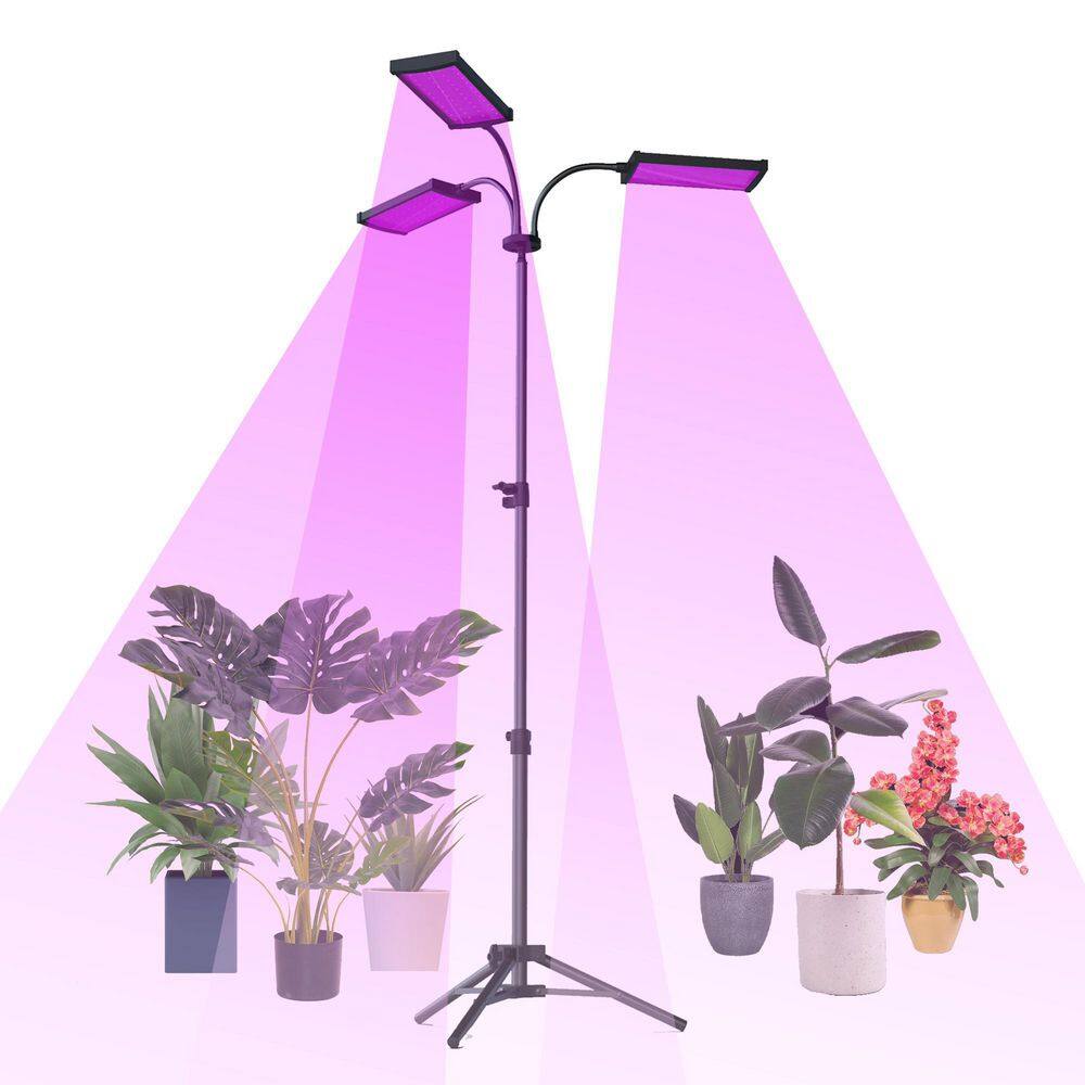 PUDO Full Spectrum Plant Growth Light 30.3 in. 50-Watt Equivalence ...