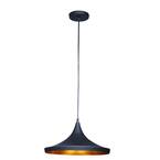 Bromi Design Berkley Black and Gold Single Light Pendant B6001BG - The ...