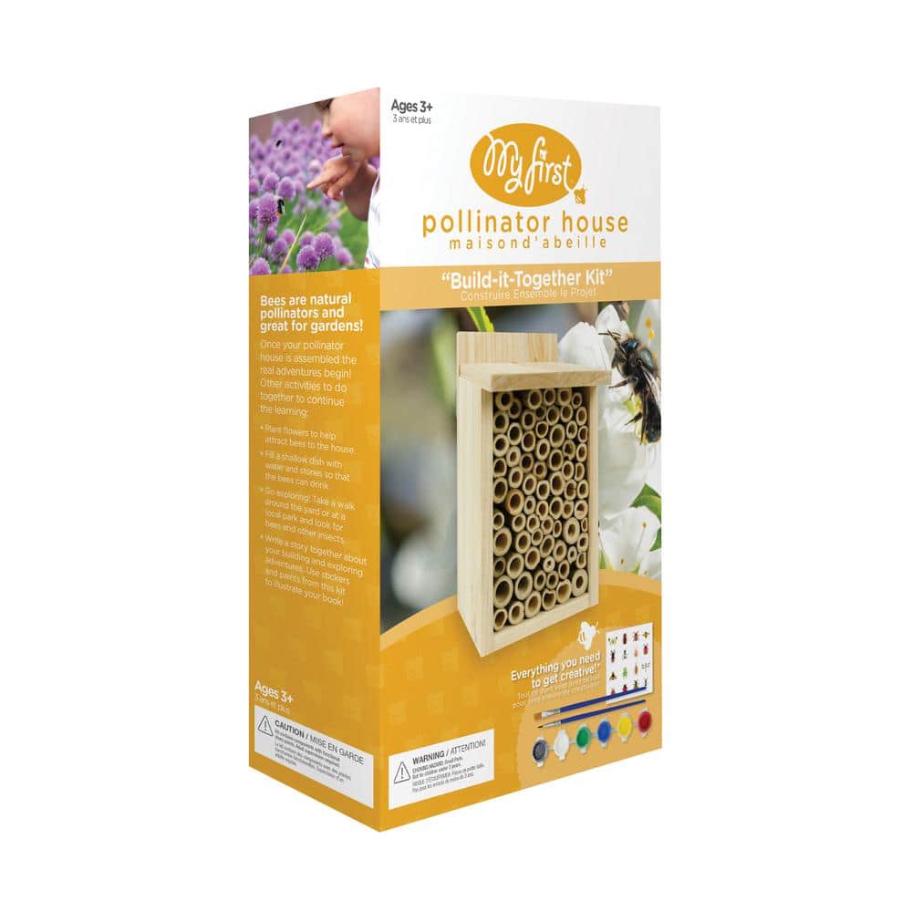 Nature's Way My First Pollinator House DIY-BEE-CP1 - The Home Depot