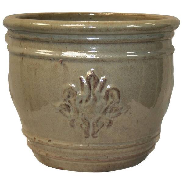 MARIPOSA POTTERY 22.75 in. Ceramic X-Large La Cienega Cream Pot XLLCPCR ...
