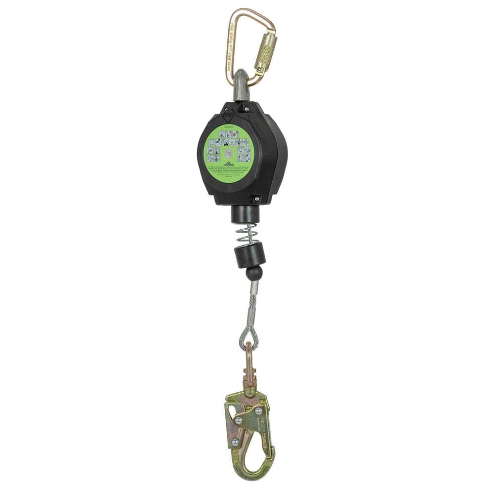 PeakWorks Leading Edge SRD 10ft Self Retracting Lifeline with Single ...