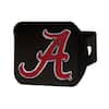 FANMATS NCAA University of Alabama Color Emblem on Black Hitch Cover ...
