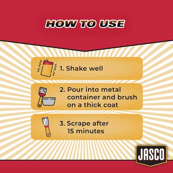 Jasco 1 Gal. Premium Paint and Epoxy Remover GJPR500 - The Home Depot